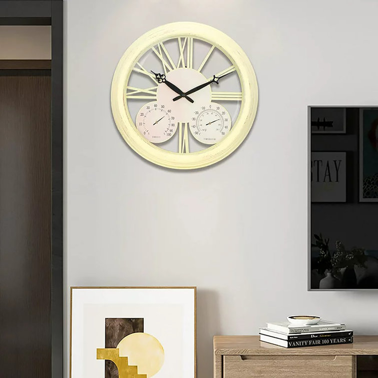 Ebern Designs Volcy Wall Clock - Wayfair Canada